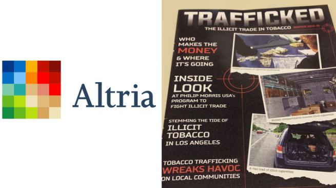 Altria Takes to the Streets to Combat Cigarette Trafficking ... Altria Takes to the Streets to Combat Cigarette Trafficking ...
